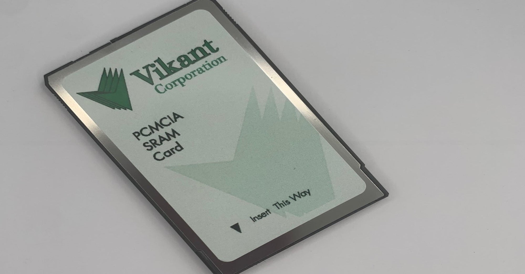 SRAM Card (PCMCIA SRAM memory card) with rechargeable battery – Vikant